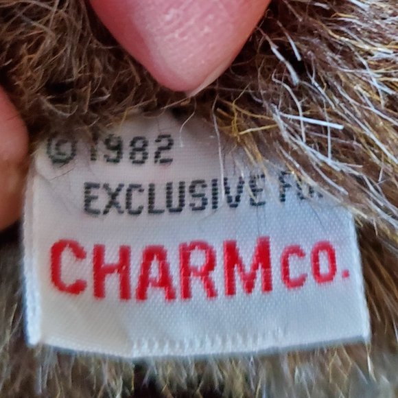Charmco | Toys | Vintage 982 Charm Co Charmco 21 Tall Stuffed Brown ...
